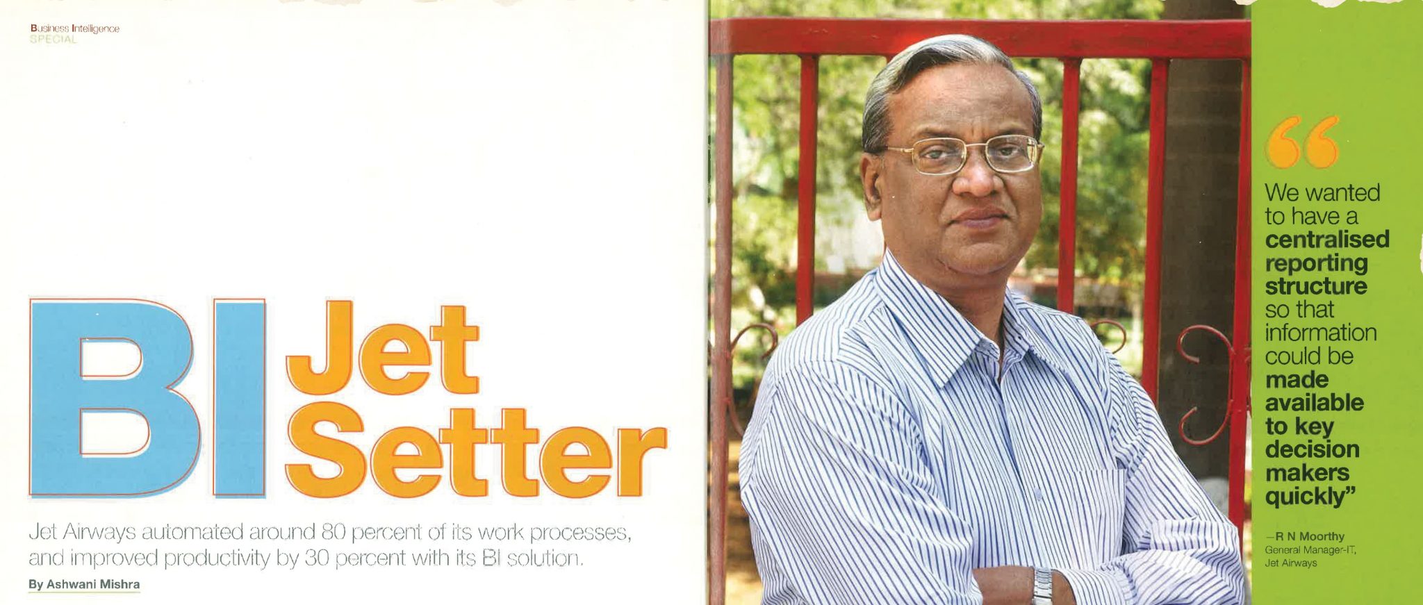 BI Jet Setter - CIO&Leader