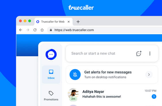 Introducing Truecaller for Web: Now Search for Unknown Numbers & Send ...