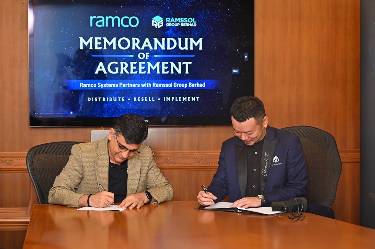 Ramco Systems Partnership with Ramssol Group Berhad - CIO&Leader