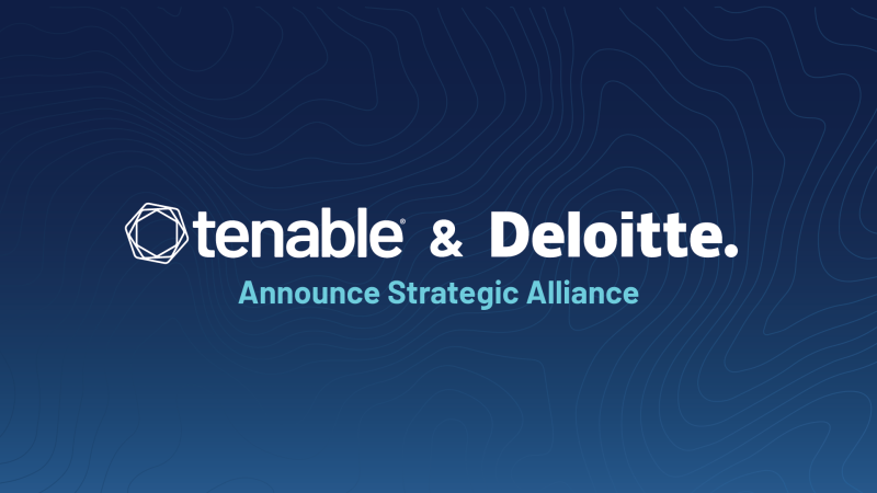 Tenable and Deloitte Announce Strategic Alliance to Help Clients with ...