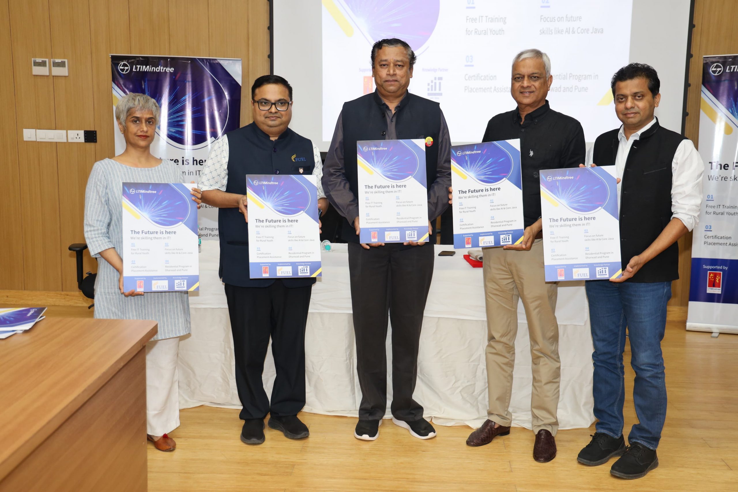 LTIMindtree Foundation, FUEL, IDRP and IIIT Dharwad Launch Skill ...