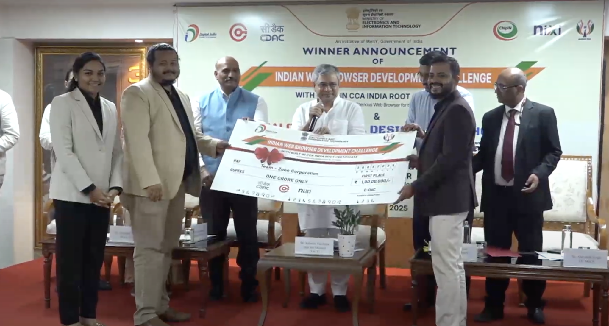 Zoho's Ulaa crowned champion at the Indian Web Browser Development ...