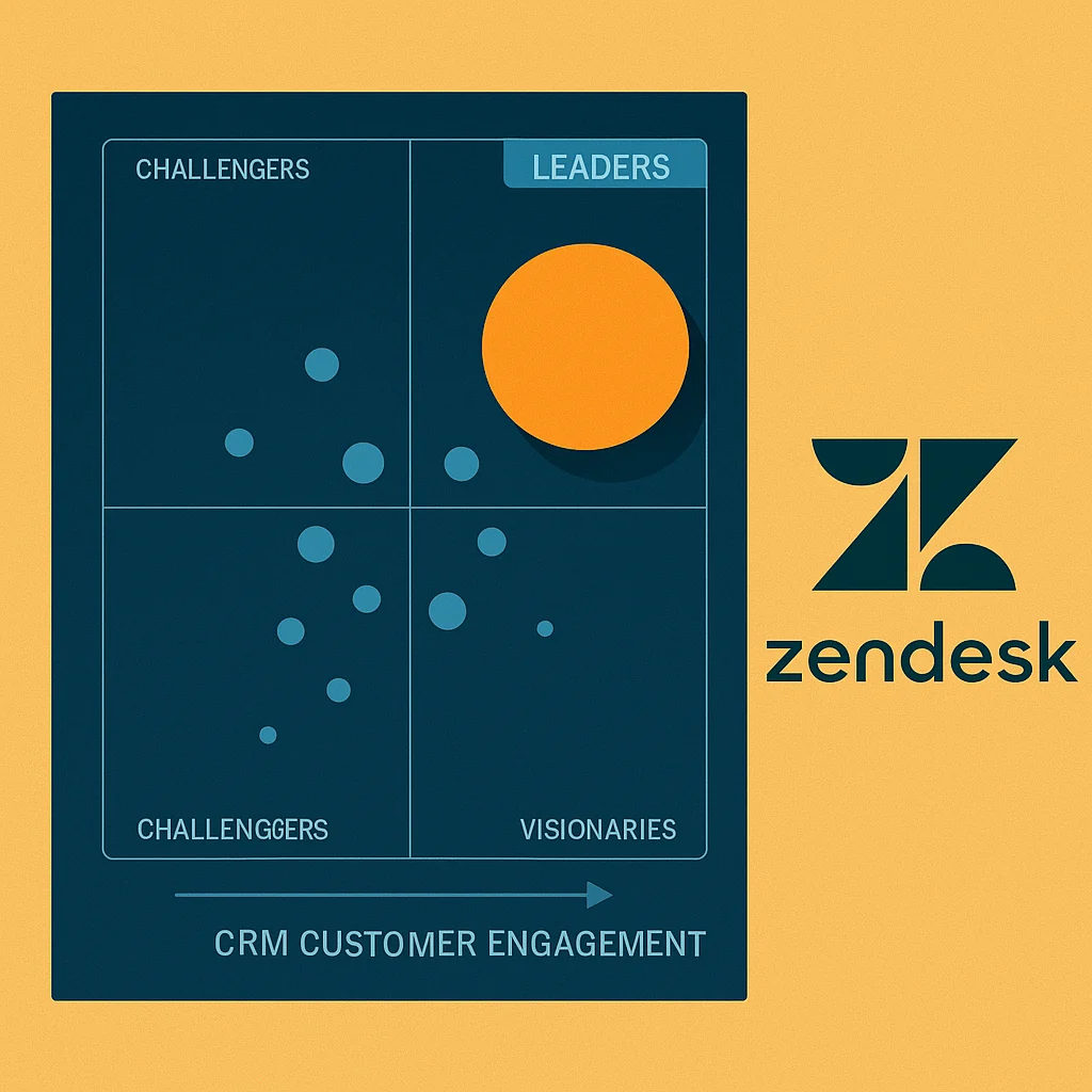 Zendesk Named a Leader in the 2025 Gartner Magic Quadrant™ for CRM ...
